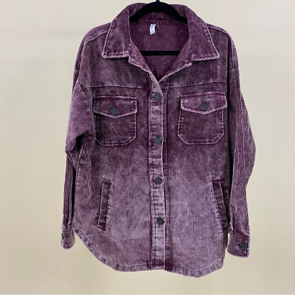 Zenana Outfitters | Jackets & Coats | Zenana Brand Vintage Washed ...